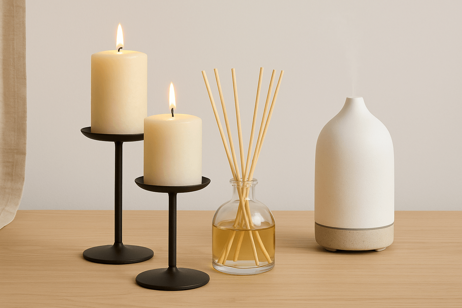 The Art of Aromatherapy: Benefits of Candle stands and Diffusers – Brick Hues